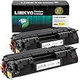 Amazon.com: LINKYO Compatible Toner Cartridge Replacement for HP 80A CF280A (Black, 2-Pack ...