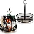 Amazon.com | Yesland 2 Pack Metal Rotating Condiment Caddy with Number ...