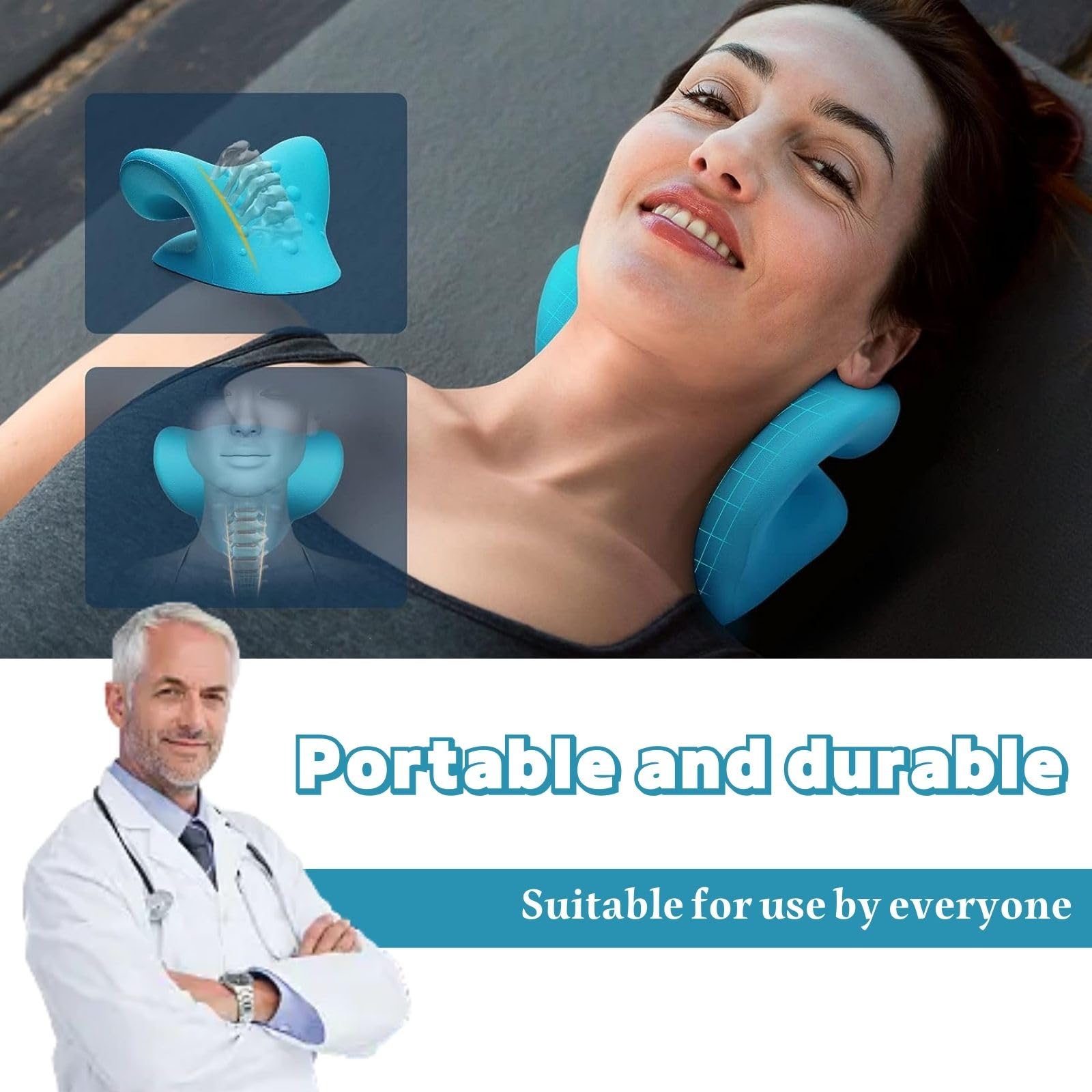 Mua Neck Hump Corrector, Cervical Traction Device, Neck Stretcher for ...