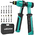 Amazon.com: LIBRATON Rivet Nut Tool, Rivnut Tool, Professional Ratchet Nutsert Tool Kit, Nutsert ...