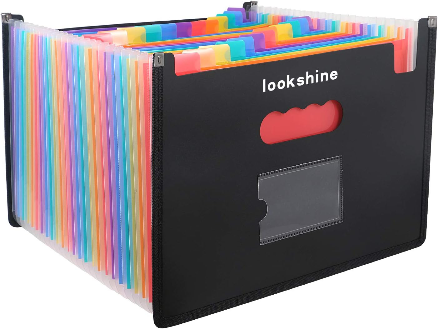 24 Pockets Expanding File Folders,Portable Accordion A4 Expandable File ...