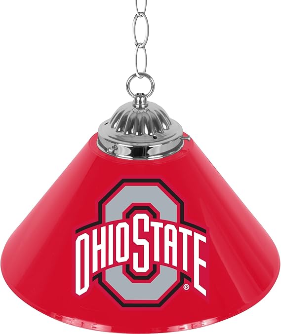 Amazon.com : NCAA Ohio State University Single Shade Gameroom Lamp, 14 ...