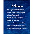 Amazon.com: I Choose To Live By Choice Not By Chance - Uplifting ...