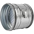 6" Inch Inline Round Duct Filter - G4 Class Filter with Mesh Screen ...
