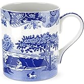 Amazon.com: Spode Blue Italian Mug | Set of 4 | Jumbo Coffee Cup | 16 ...