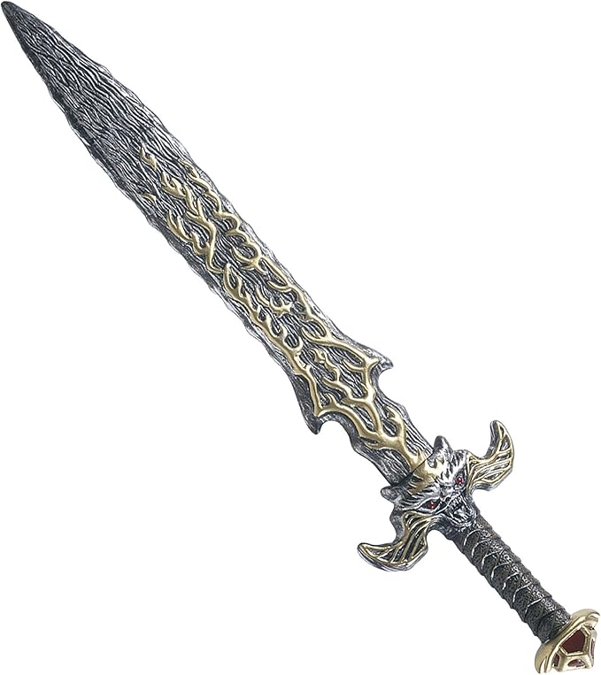 Mystic Sword 86cm Swords Novelty Toy Weapons & Armour for Fancy Dress ...