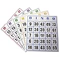 Amazon.com: Yuanhe Jumbo Bingo Game Cards - 50 Pack Easy Read Bingo Set ...