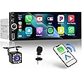 Amazon.com: 6.9 Inch Single Din Wireless Apple Carplay Car Stereo,1 DIN Touch Screen Bluetooth 5 ...