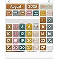 Amazon.com: Classroom Calendar Pocket Chart for Kids Learning, Boho ...