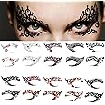 Amazon.com : Eye shadow Tattoo Sticker, Temporary Eye Tattoo Makeup ...