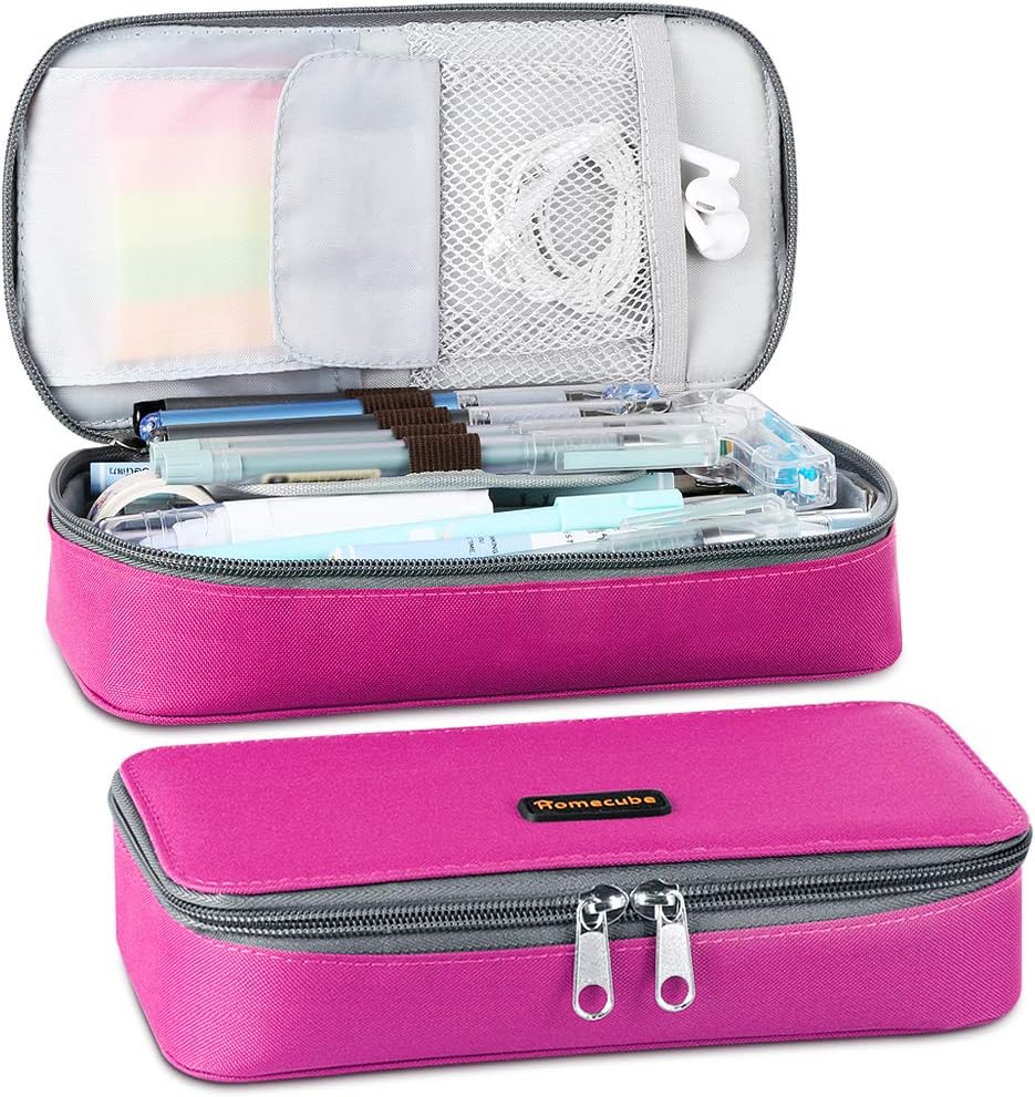 Pencil Case, Homecube Large Pencil Cases with Pen & Pencil Holder ...