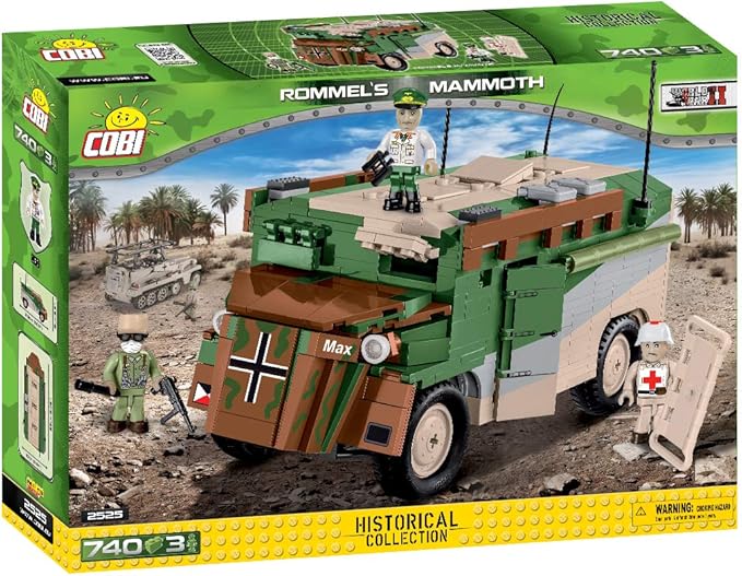 COBI 2525 Building Blocks, Green,Brown,Beige: Amazon.co.uk: Toys & Games