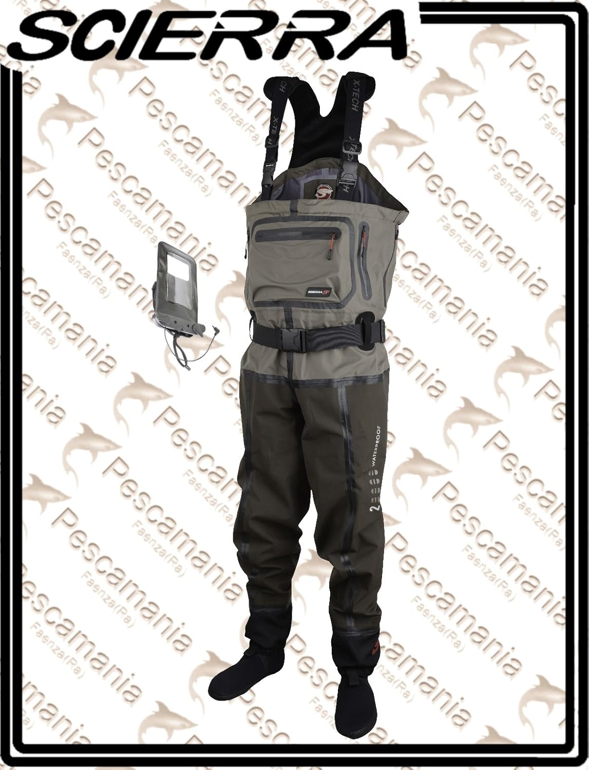 Scierra Wader X-Tech 20000 Stocking Foot Waders Hull Spinning Fly ...