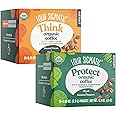 Amazon.com : Four Sigmatic Mushroom Coffee Mix Pack of 2 - Lion's Mane and Chaga & Cordyceps and ...