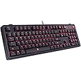 Amazon.com: Thermaltake Tt Esports Meka Pro Cherry MX Brown Switches 6 Red Backight Effect ...