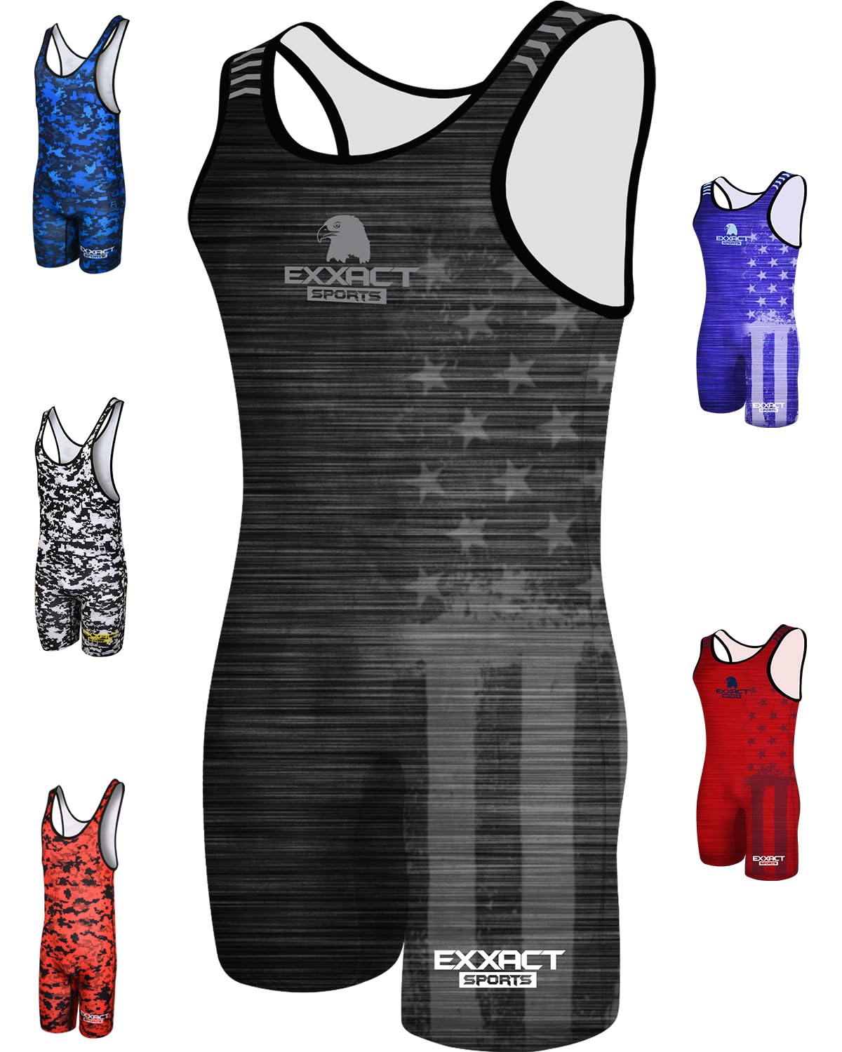 Mua Exxact Sports Sublimated Wrestling Singlet for MMA, Powerlifting ...