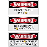 Amazon.com: I Make Decals Warning to Avoid Injury Keep Your Hands Off ...