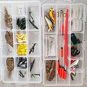 Rodeel 3Pcs Set Fishing Tackle Storage Boxes Adjustable Fishing ...