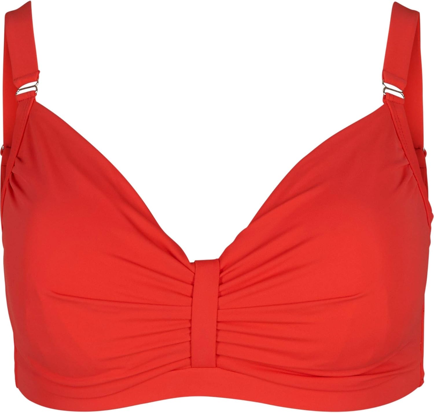 Zizzi Damen Bikini Oberteil Bademode Mit Bügel Träger Große Größen 42