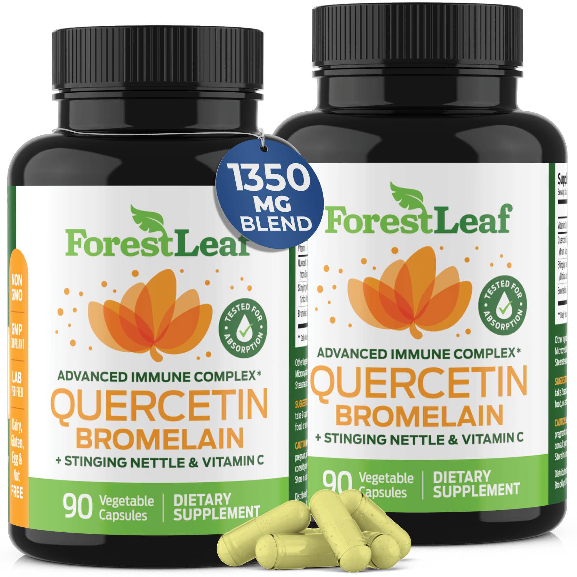 Mua Quercetin with Bromelain - 1350mg Blend with Vitamin C & Stinging ...