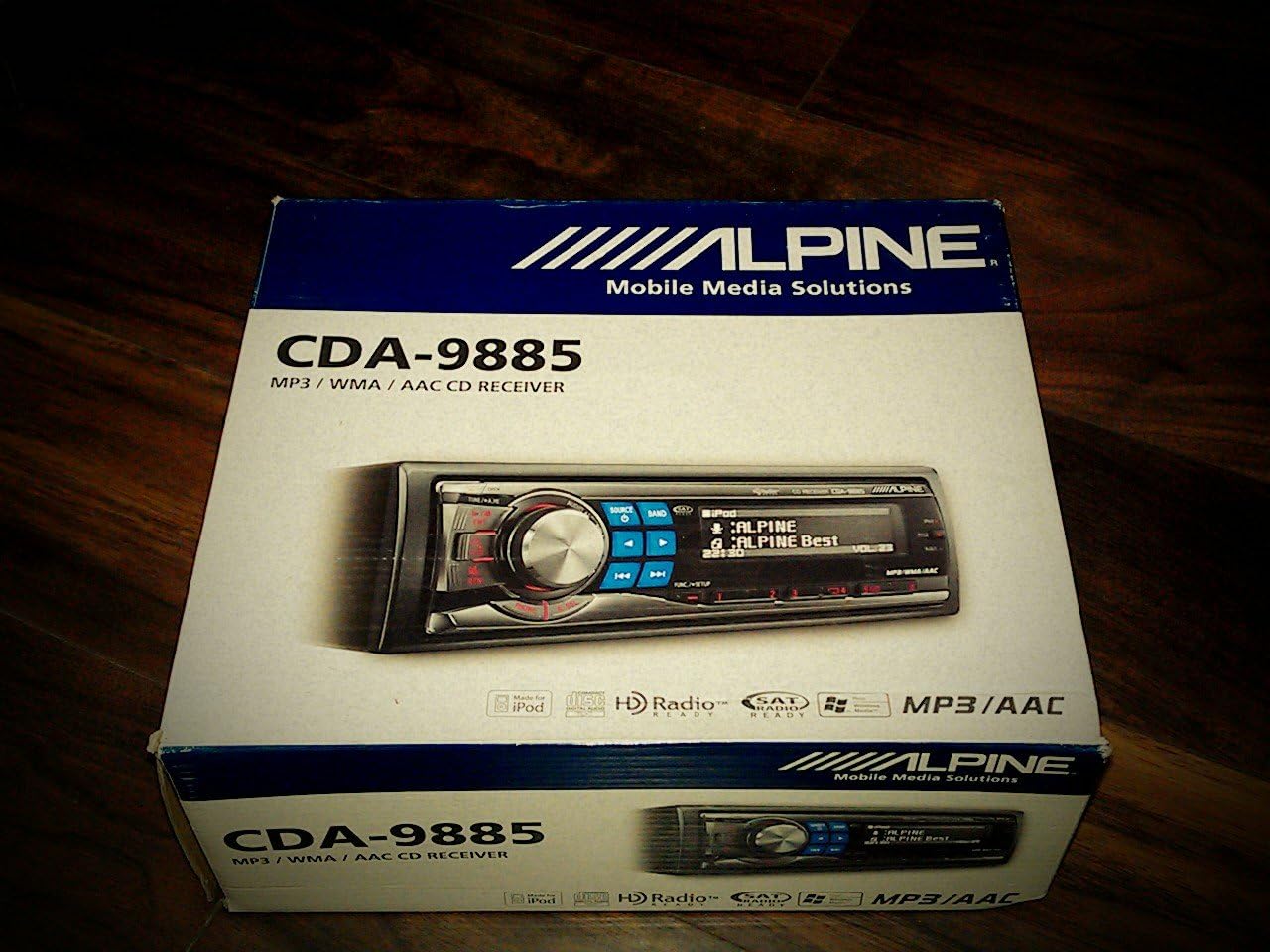 Alpine CDA-9885 - Receptor de CD/MP3/WMA/AAC: Amazon.com.mx: Electrónicos