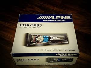 Alpine CDA-9885 - Receptor de CD/MP3/WMA/AAC : Amazon.com.mx: Electrónicos