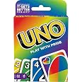 Amazon.com: Mattel Games UNO Play with Pride Card Game with 112 Cards ...