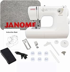 Amazon.com: Janome Jem Gold 660 Sewing Machine Includes Exclusive Bonus ...
