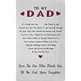Amazon.com : Viayen Valentine's Day Card for Dad - Birthday Gift for Dad Father's Day from ...