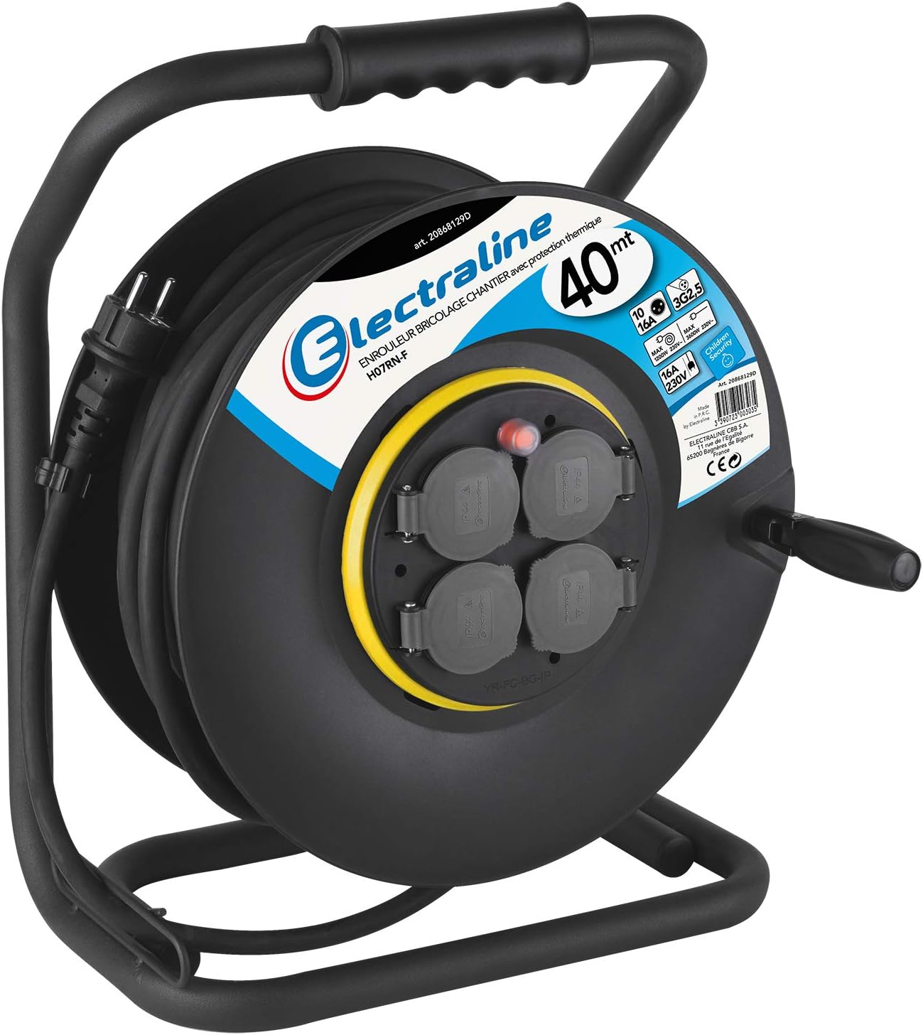 Electraline 20868129D Rallonge Prolongateur électrique IP44 ...