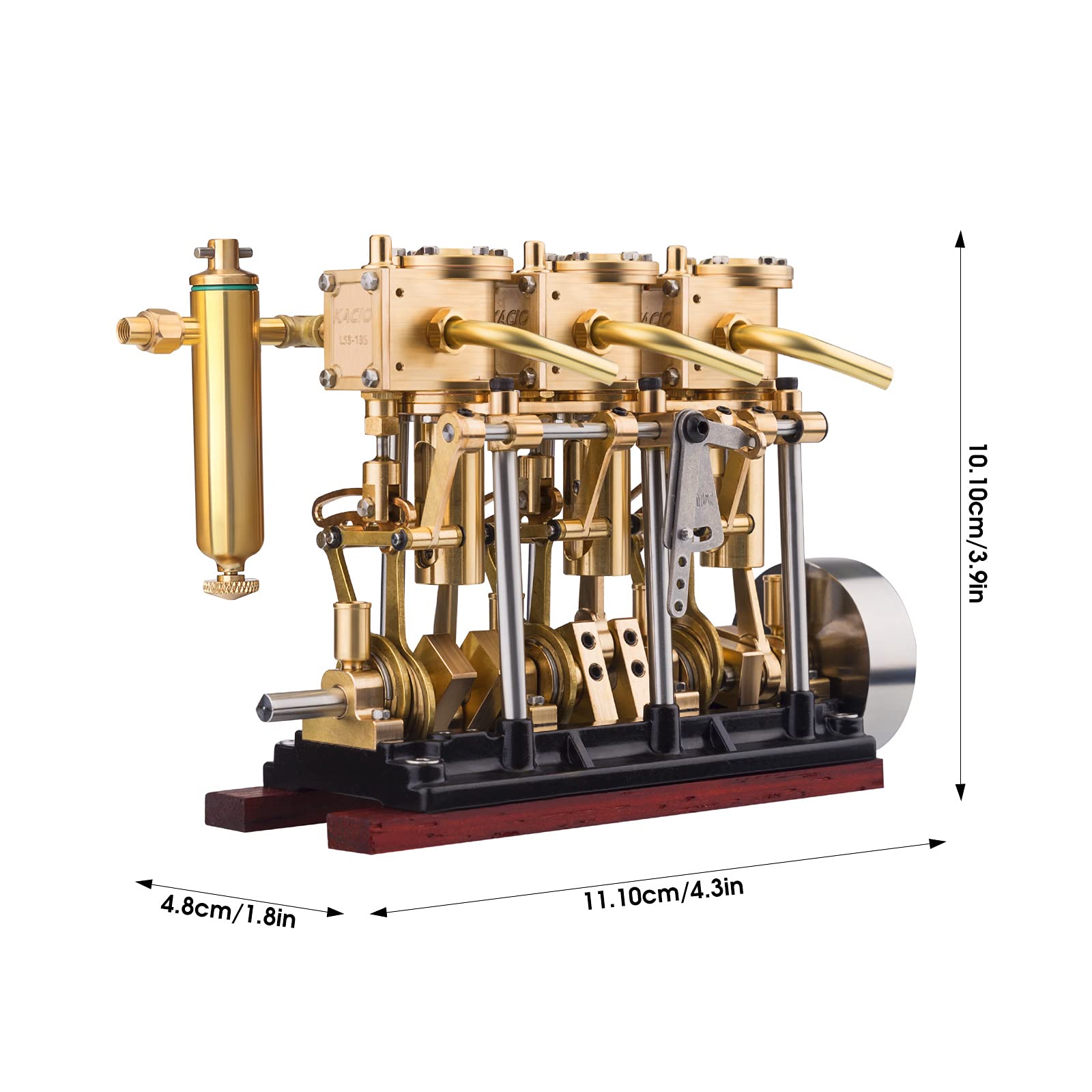 Mua 3 Cylinder Steam Engine Model, KACIO LS3-13S Vertical Reciprocating ...