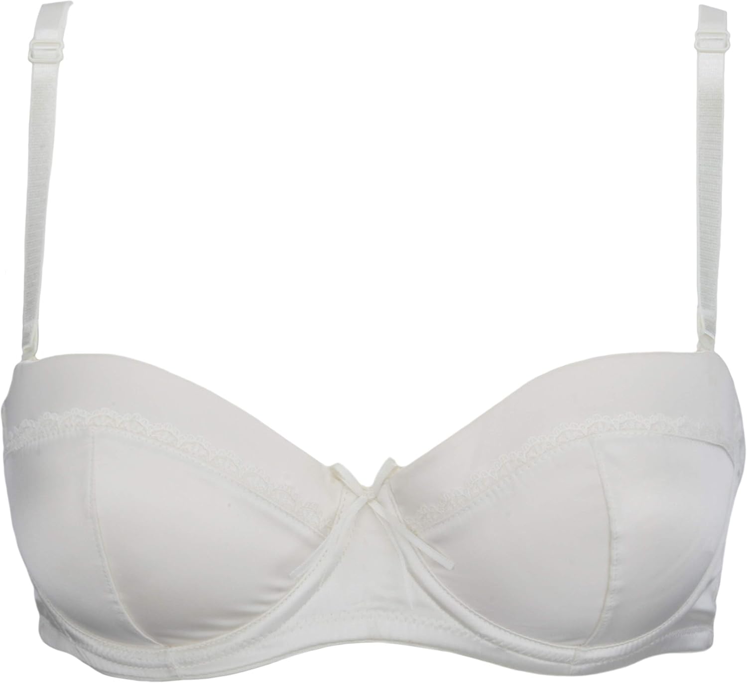 Ex-Store Lightly Padded Soft Molded Cup Multiway Bra Cream 36 C: Amazon ...