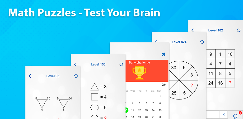Math Puzzles - Test Your Brain:Amazon.com:Appstore for Android