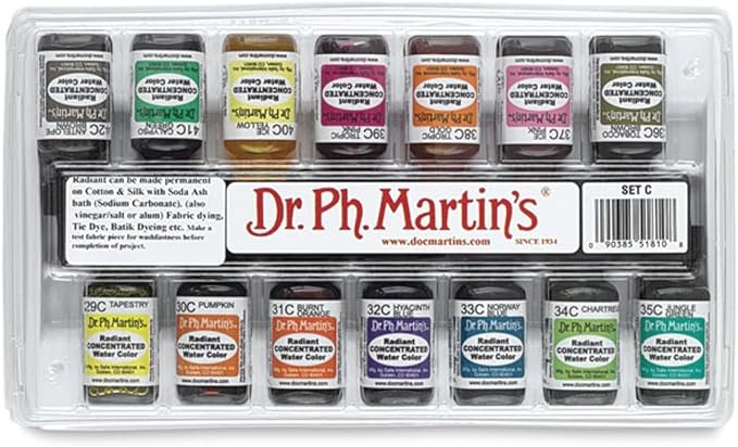 Amazon.com: Dr. Ph. Martin's Radiant Concentrated Water Color (Set C ...