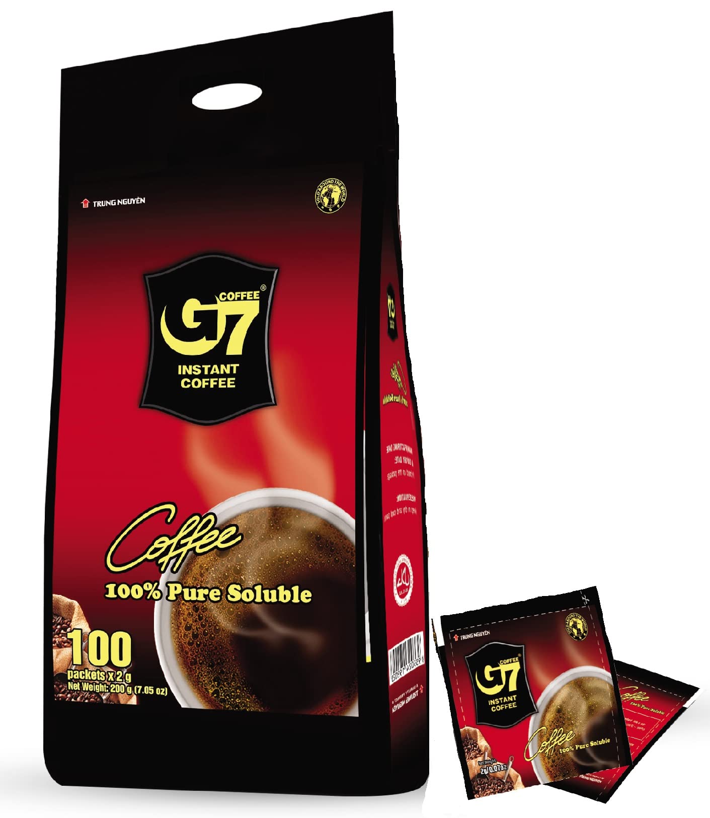 Mua Trung Nguyen — G7 Instant Coffee — 100% Soluble Coffee — Pure Black ...