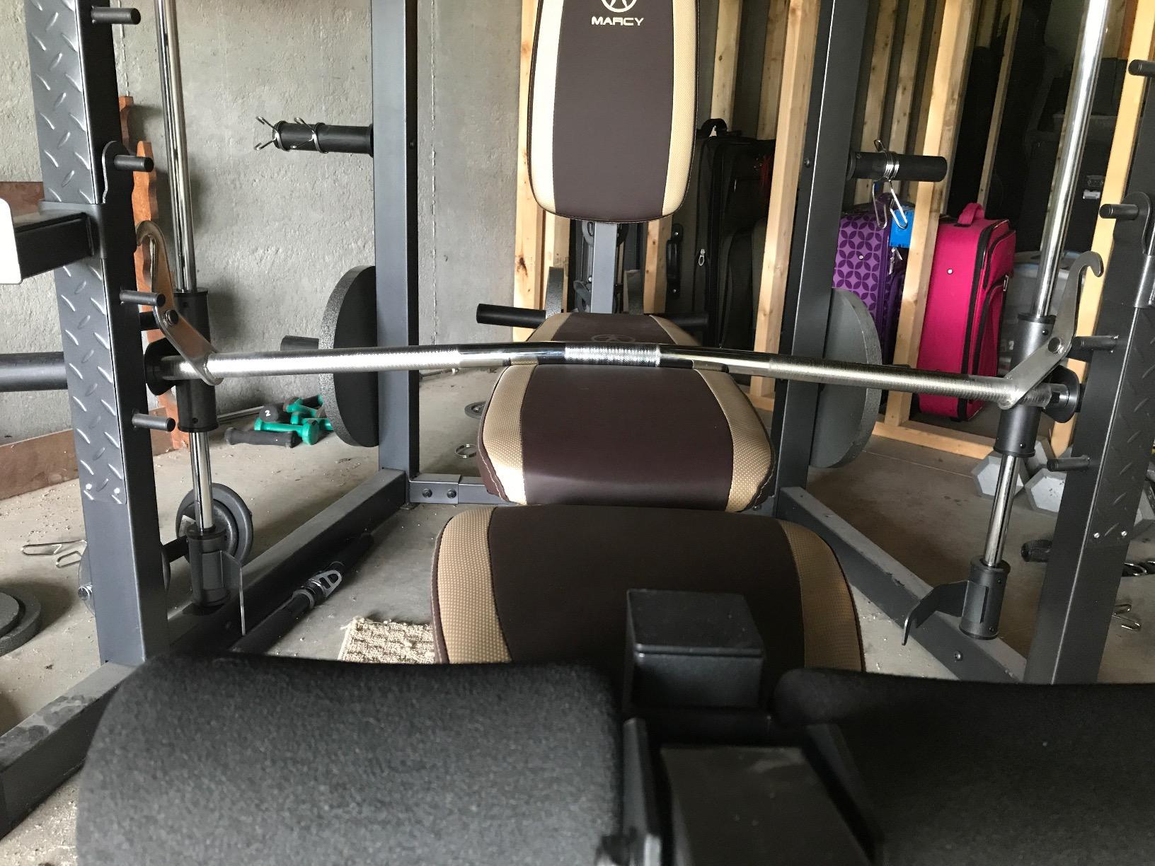 $75/mo - Finance Marcy Smith Cage Machine with Workout Bench and Weight ...