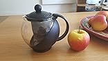 Café Ole Everyday Round Tea Pot Infuser Basket Glass Teapot Loose leaf ...