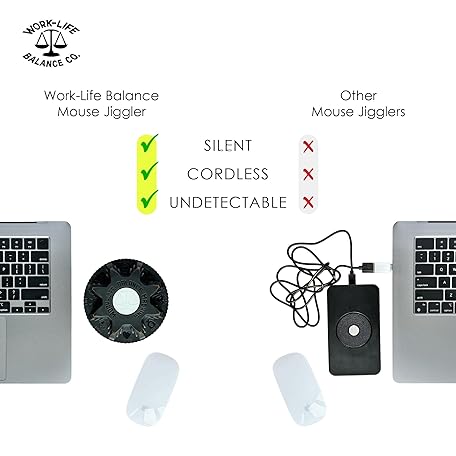 Mua Mechanical Mouse Jiggler Undetectable Device - No USB No Software ...