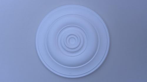 Large Quality Polystyrene Ceiling Rose - 500mm 'Claremount': Amazon.co ...