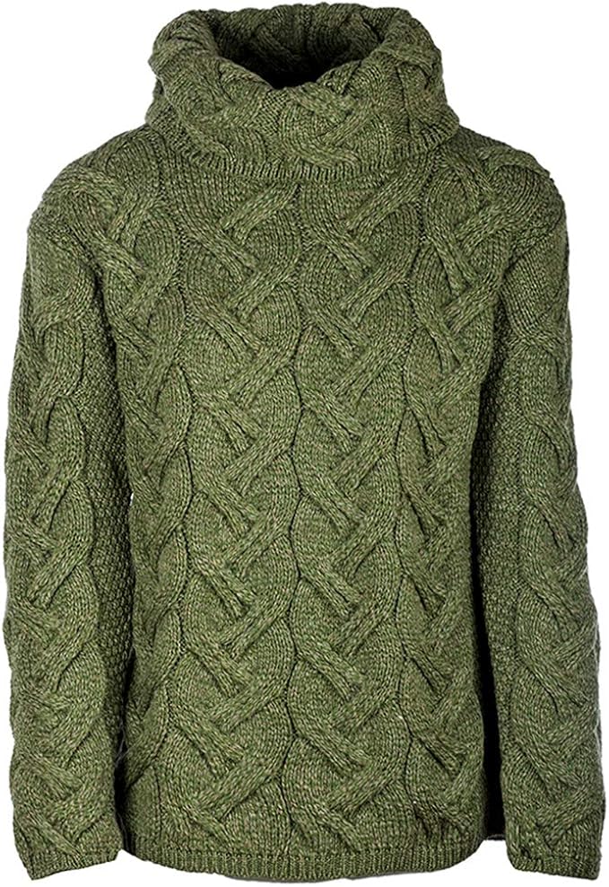 Aran Mills The Scotland Kilt Company Ladies Chunky Cable Cowl Wool ...