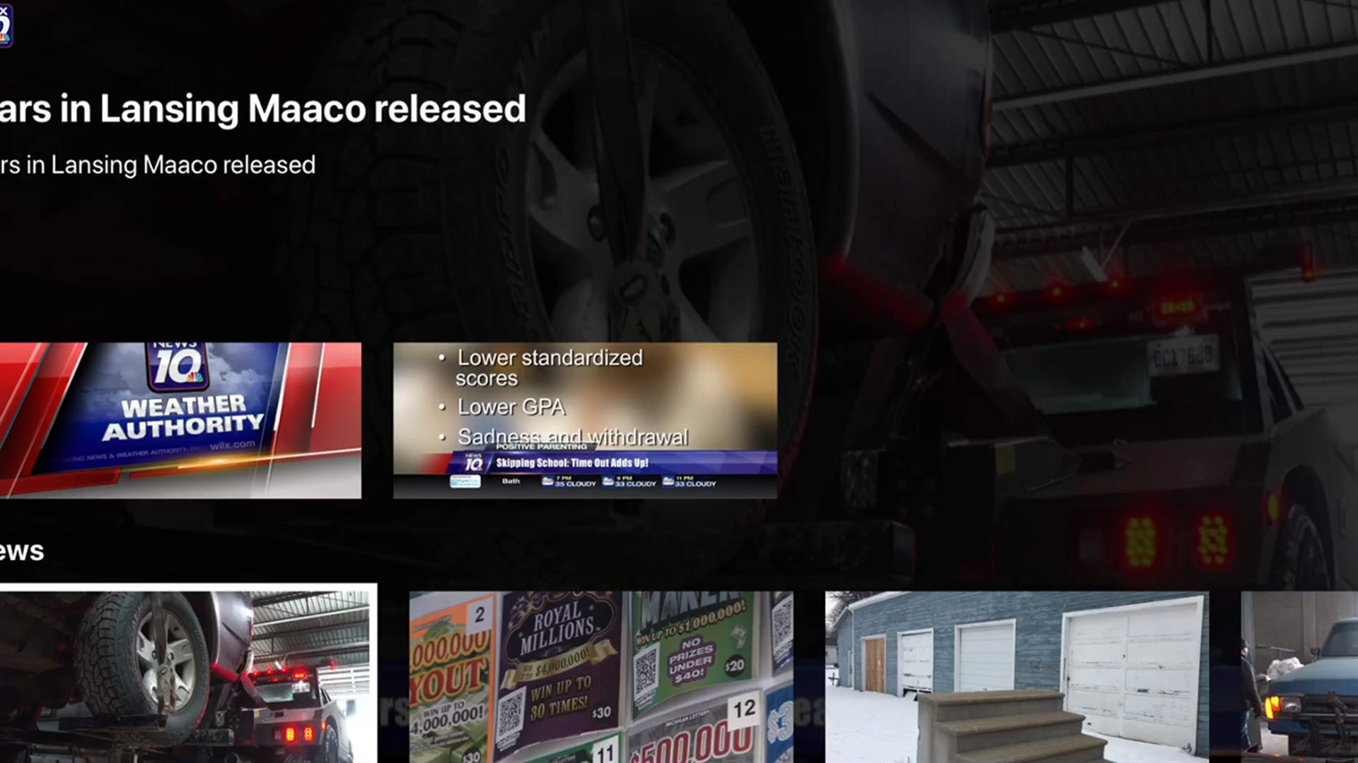 WILX News 10 - Lansing/Jackson MI:Amazon.com:Appstore for Android