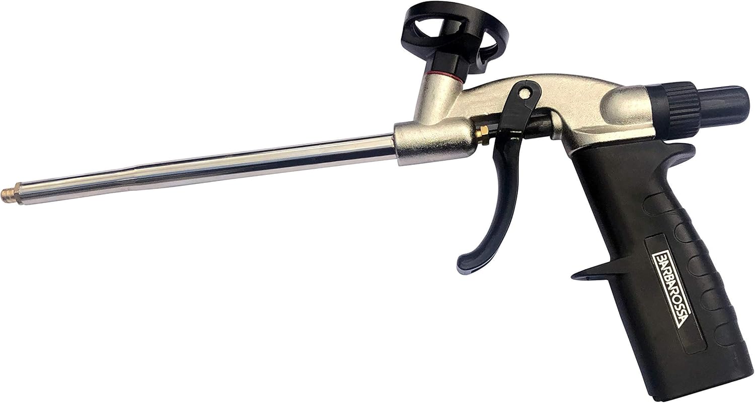 Barbarossa Foam Applicator Gun – Updated Teflon Pro Foam Dispensing Gun ...