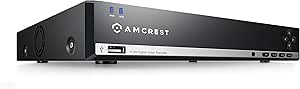 Amazon.com : Amcrest 960H 8CH 1TB Security Camera DVR (Cameras Not ...