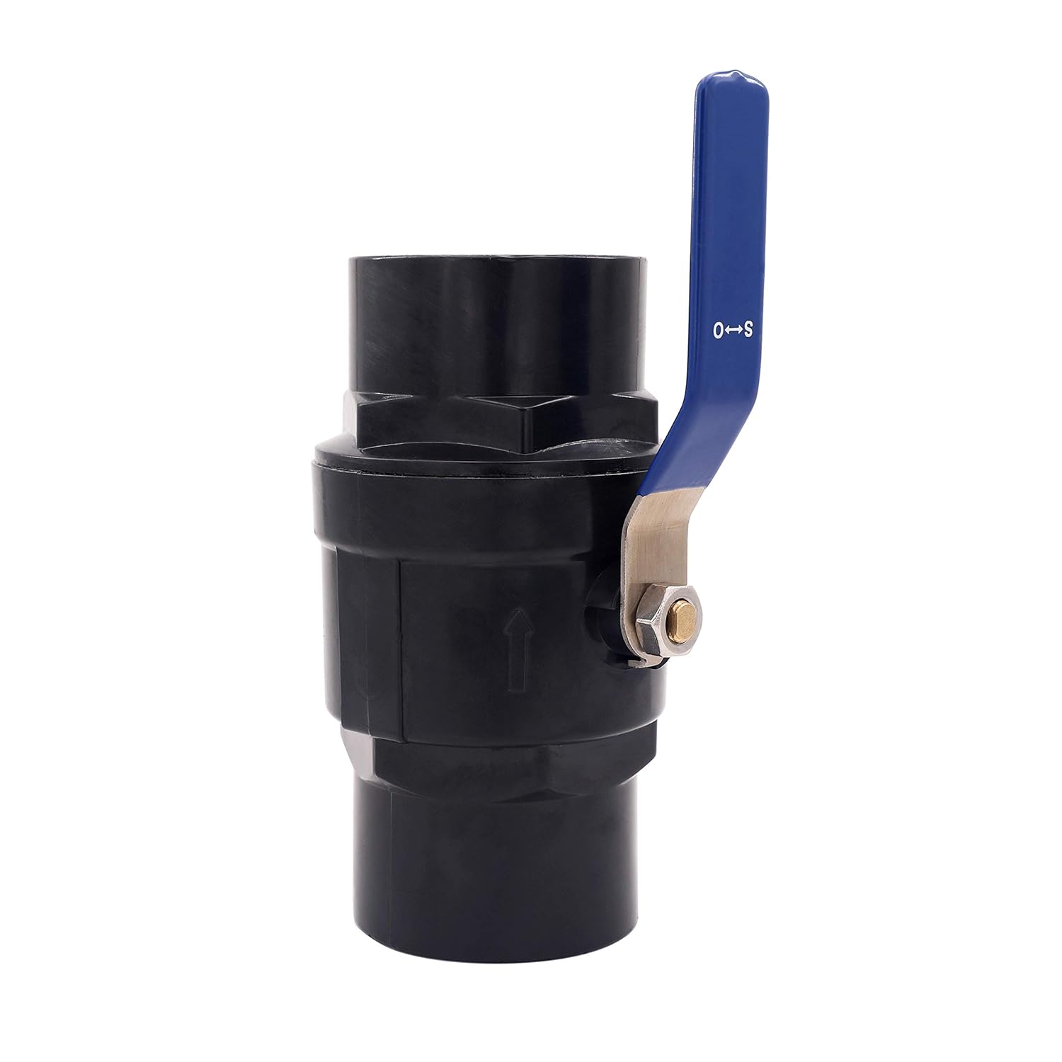 2-Piece Ball Valves with Stainless Steel Handle and Chromium ABS Ball ...