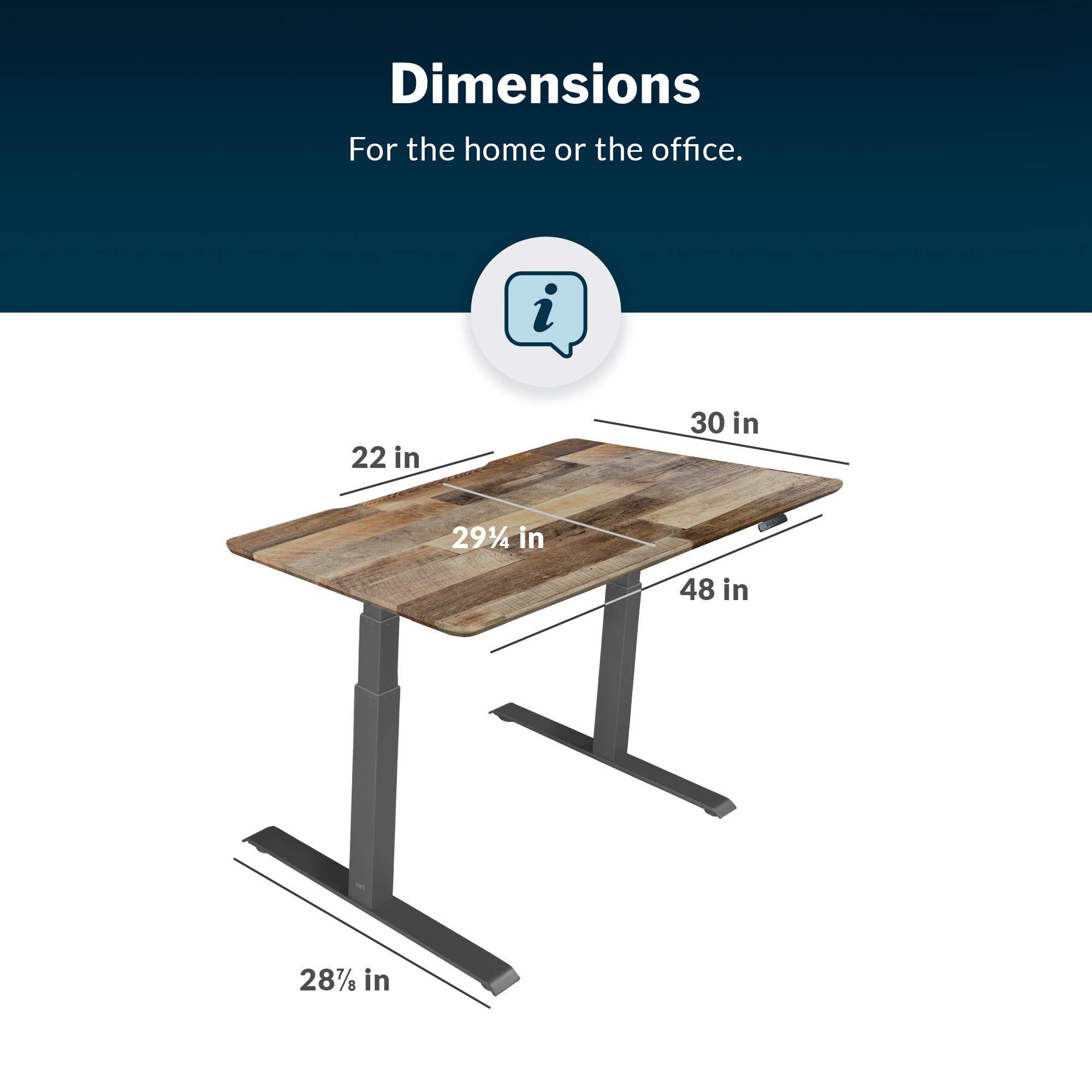 Mua Vari Electric Standing Desk- Varidesk Adjustable Height Sit-Stand ...