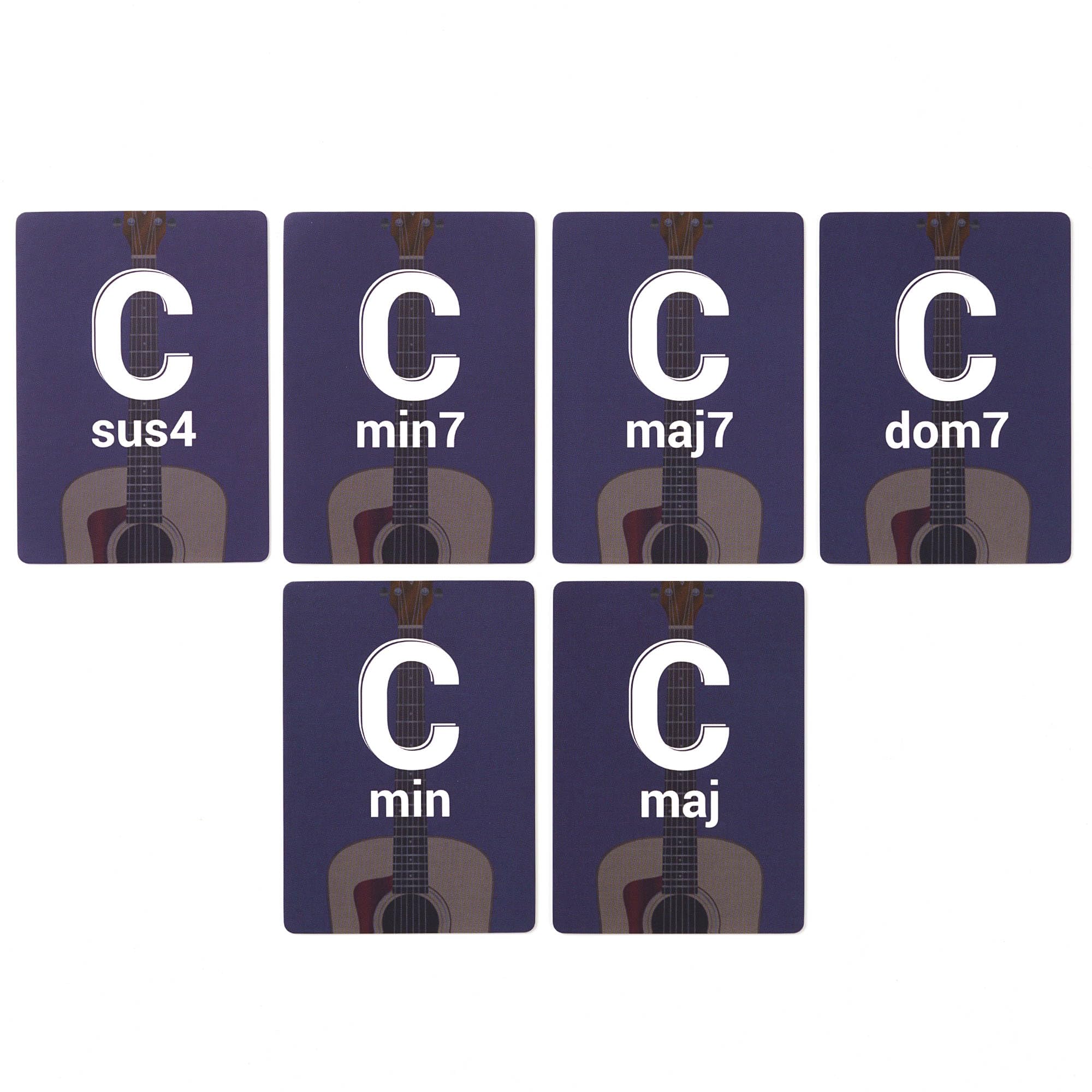 Mua Guitar Chord Flash Cards - Acoustic & Electric Guitar Learning ...