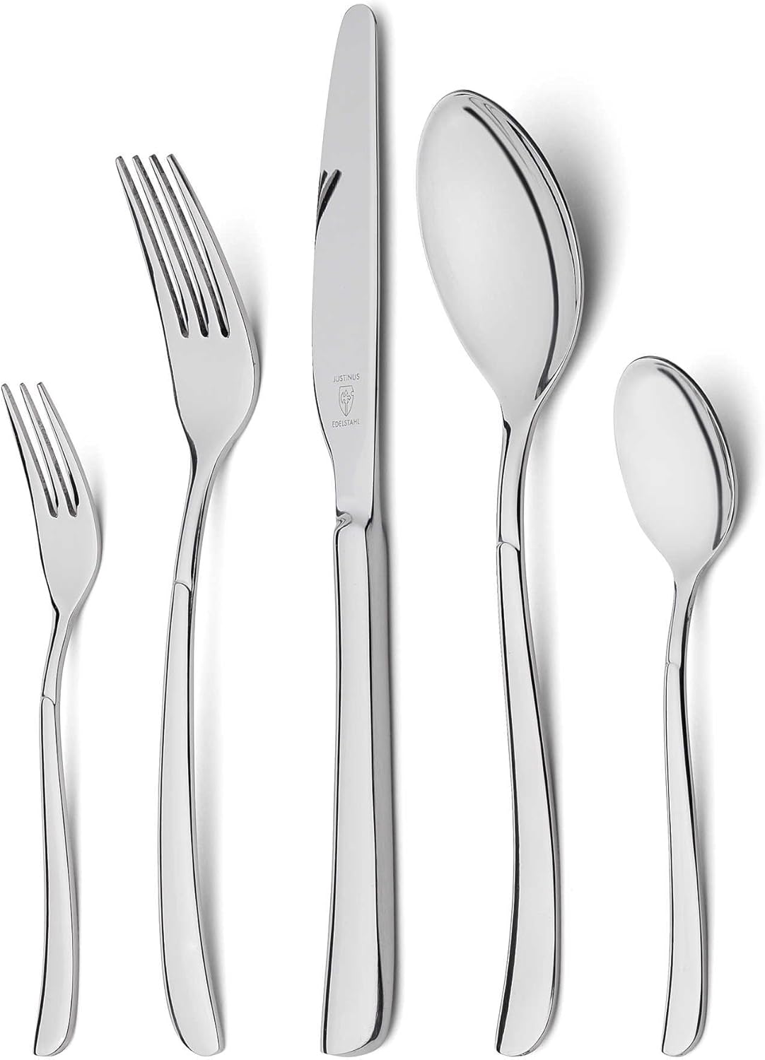 Justinus Besteck Miami 60tlg. silber: Amazon.de: Küche & Haushalt