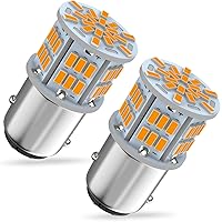 Amazon.com: Melphan-Auto 1157 Led Amber Light Bulb, 12V-24V 1157 7528 2357 2057 BAY15D LED ...