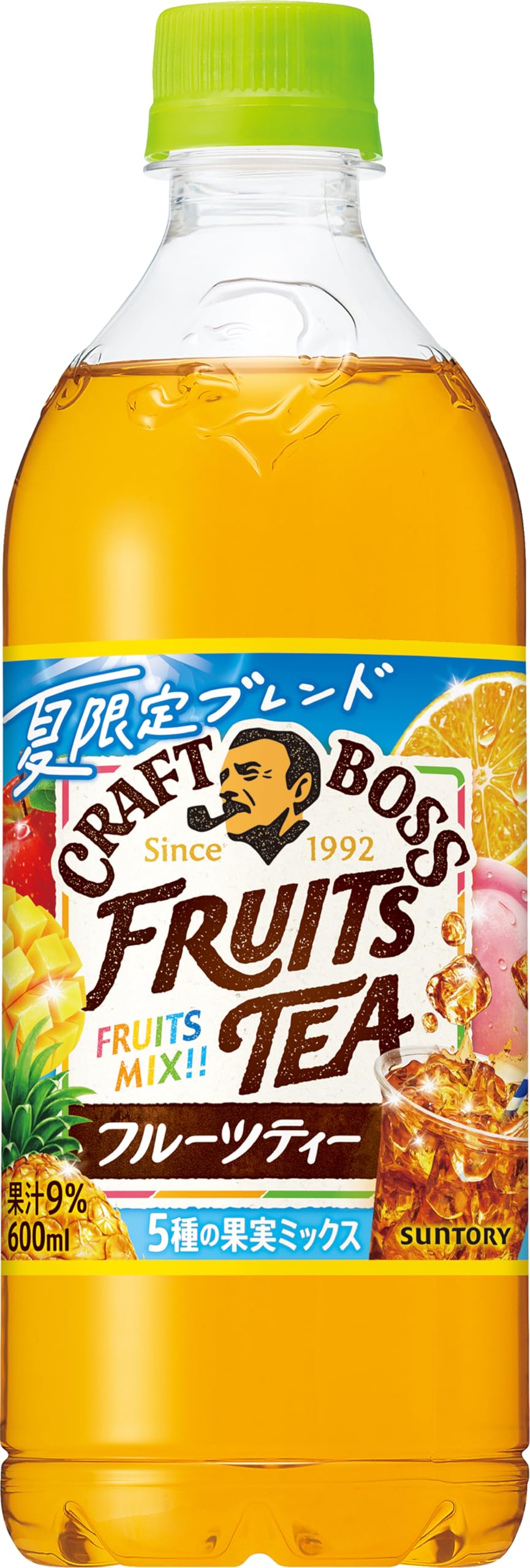 Mua Suntory Craft Boss Fruit Tea, Frozen Tea, 23.1 fl oz (600 ml) x 24 ...