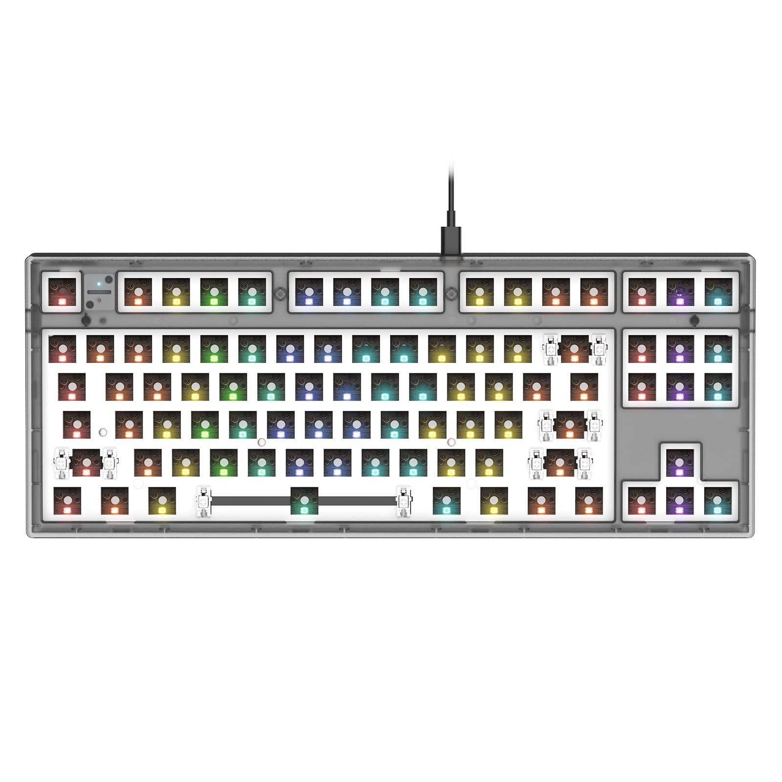 Mua FL ESPORTS MK870 CMMK 87 Keys RGB Modular Mechanical Keyboard, 80% ...
